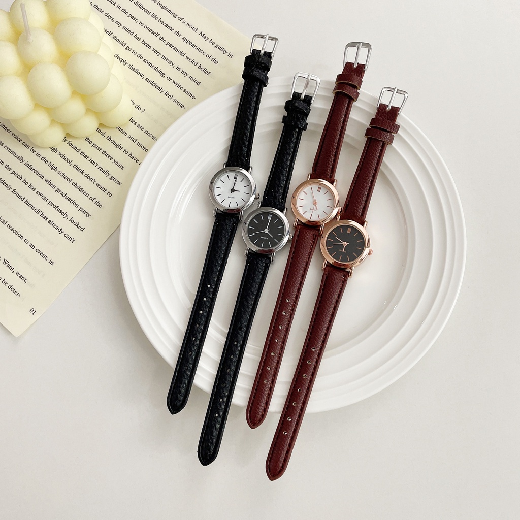 Women Watch Small Round Simple Watches | Shopee Philippines