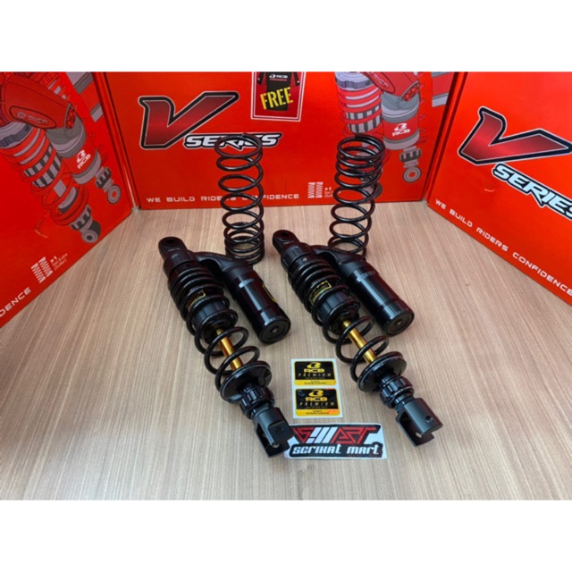 SHOCK RCB VD SERIES NMAX 330 MM BLACK SERIES | Shopee Philippines