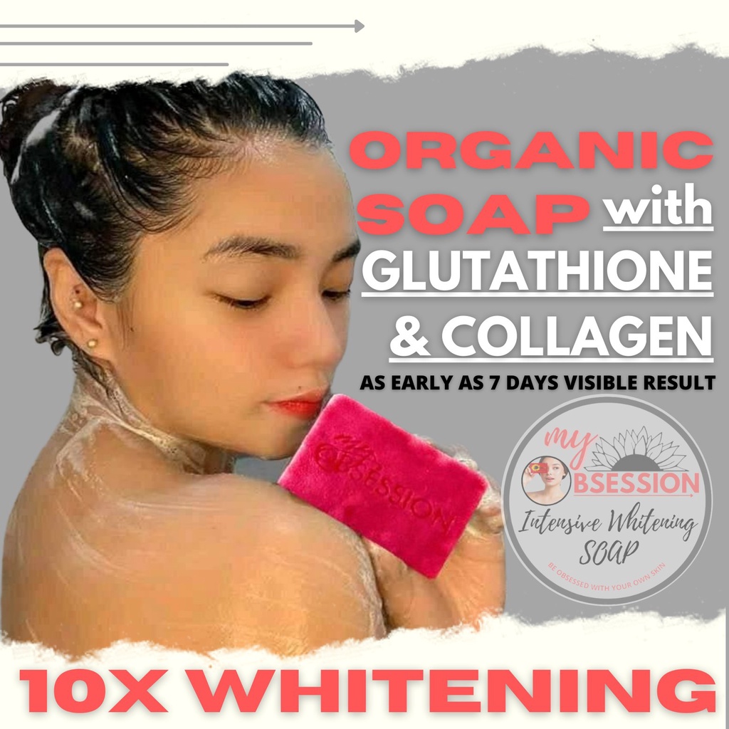 My Obsession Intensive Whitening Beauty Soap for Pekas Acne Melasma ...
