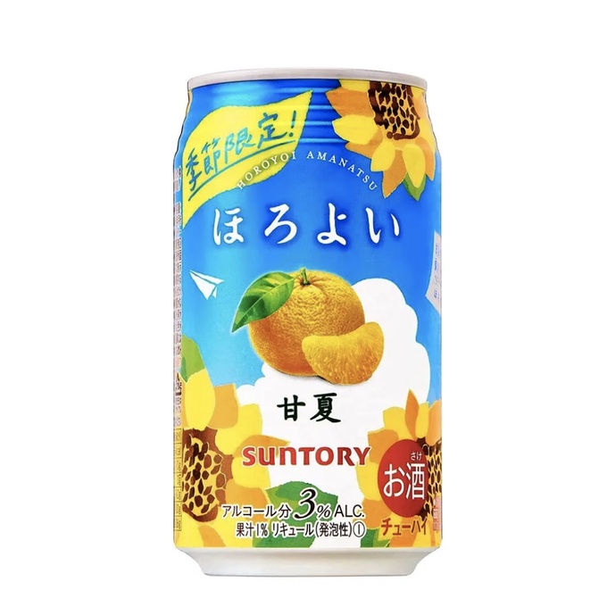 Suntory Horoyoi Chu-hi Tea Juice Drink 350mL | Shopee Philippines