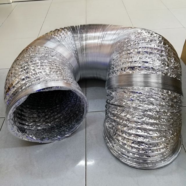 Silver ventilation duct D300mm x 8m | Shopee Philippines