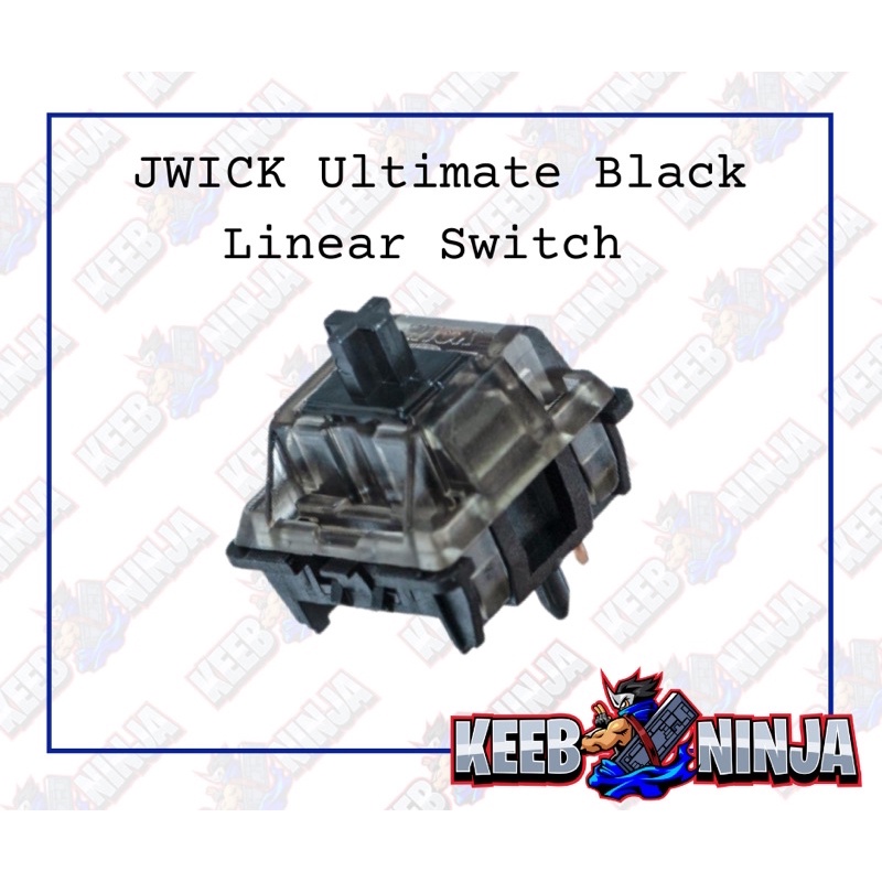 JWICK/JWK Ultimate Black Linear Switch (10 pcs) | Shopee Philippines