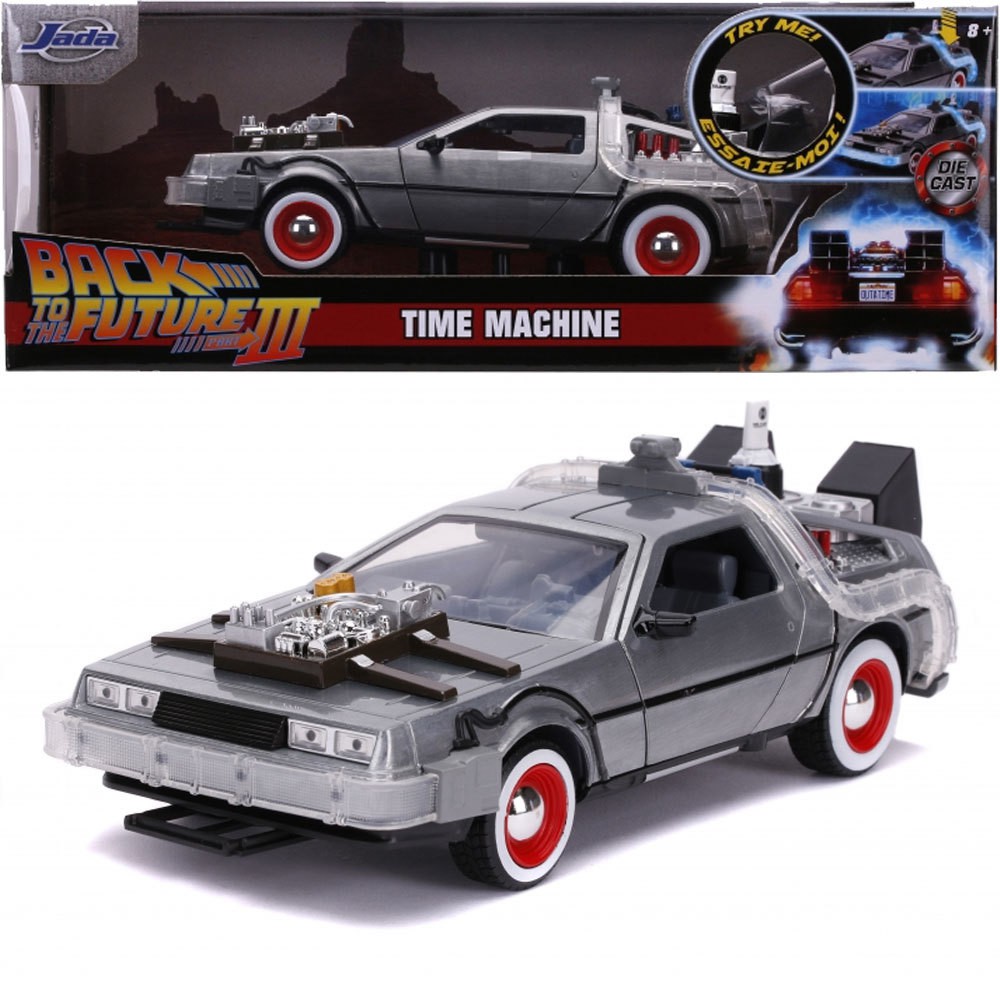 Jada Toys 1:24 Scale - Back To The Future III - Time Machine | Shopee ...