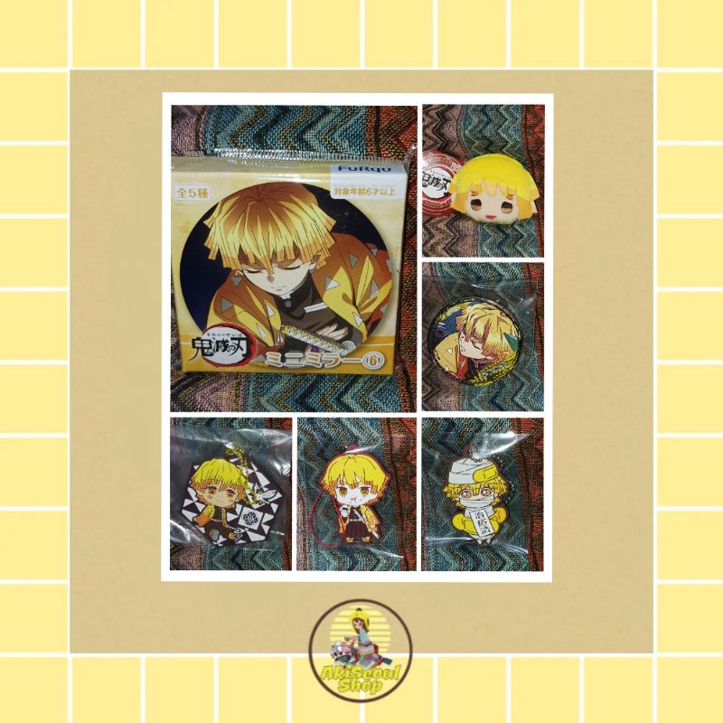 Official Demon Slayer Kimetsu No Yaiba Zenitsu Merchandise | Shopee ...
