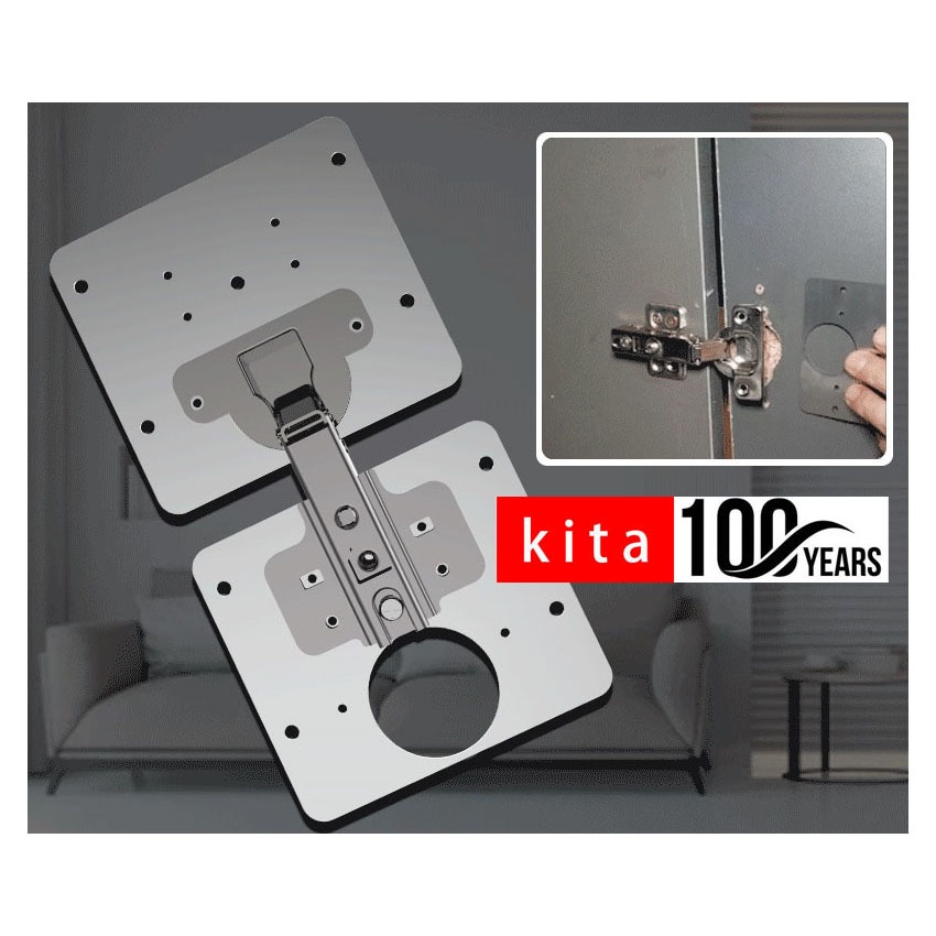 10pcs #BBBVVV Hinge Repair Plate for Cabinet Drawer Stainless Steel ...