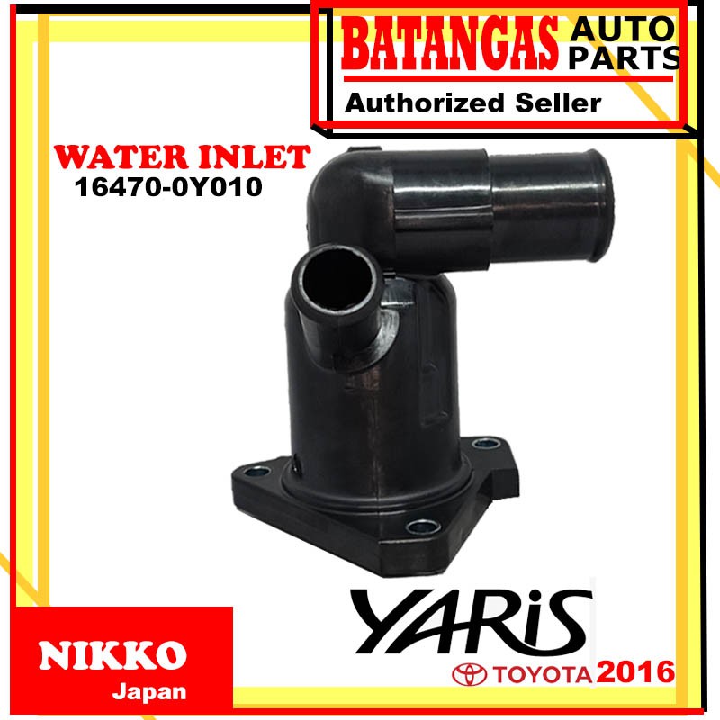 Water Inlet TOYOTA YARIS 1NR/2NR 2016 16031-0Y010 NIKKO | Shopee ...