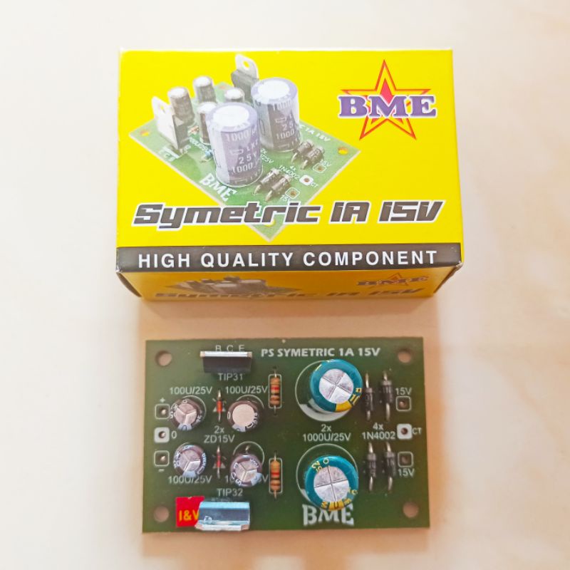 15 Volt CT 1A BME Symmetrical Power Supply Kit | Shopee Philippines