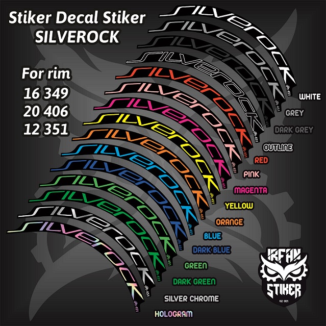 Silverock Sticker Bmx Folding Bike Decal Version | Shopee Philippines