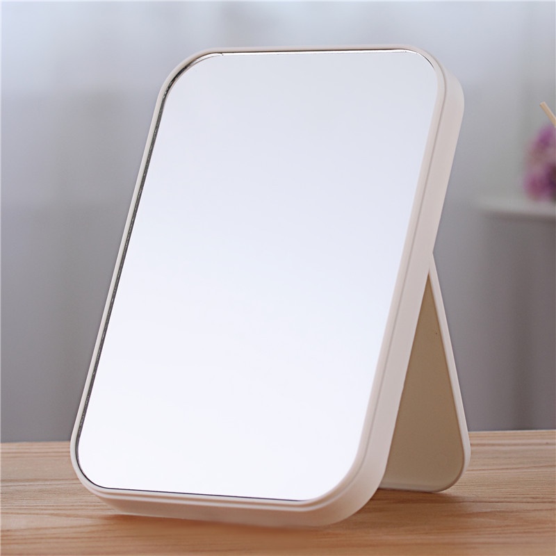 Face Makeup Mirror Desktop Vanity Mirror Large Folding Portable Square ...