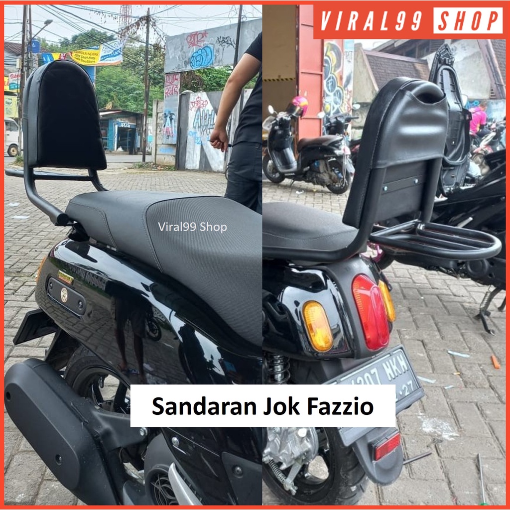 Yamaha FAZZIO 2022 2023. Motorcycle Seat Backrest | Shopee Philippines