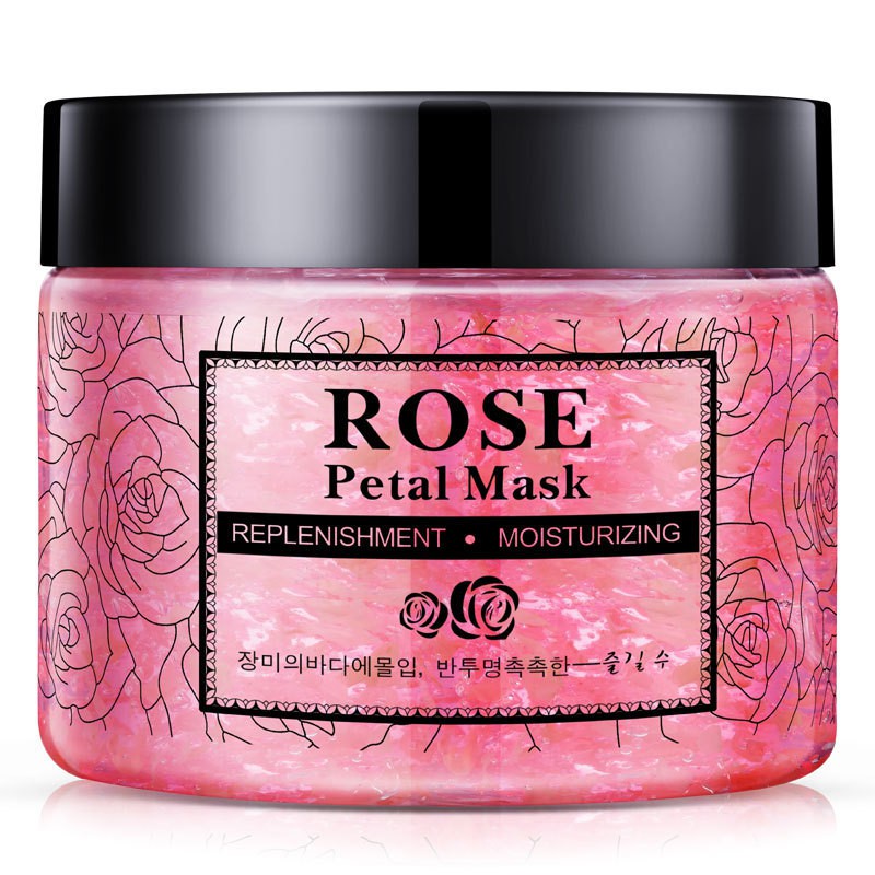 Rorec Rose Petal Mask for Replenishment and Moisturizing 140g | Shopee ...