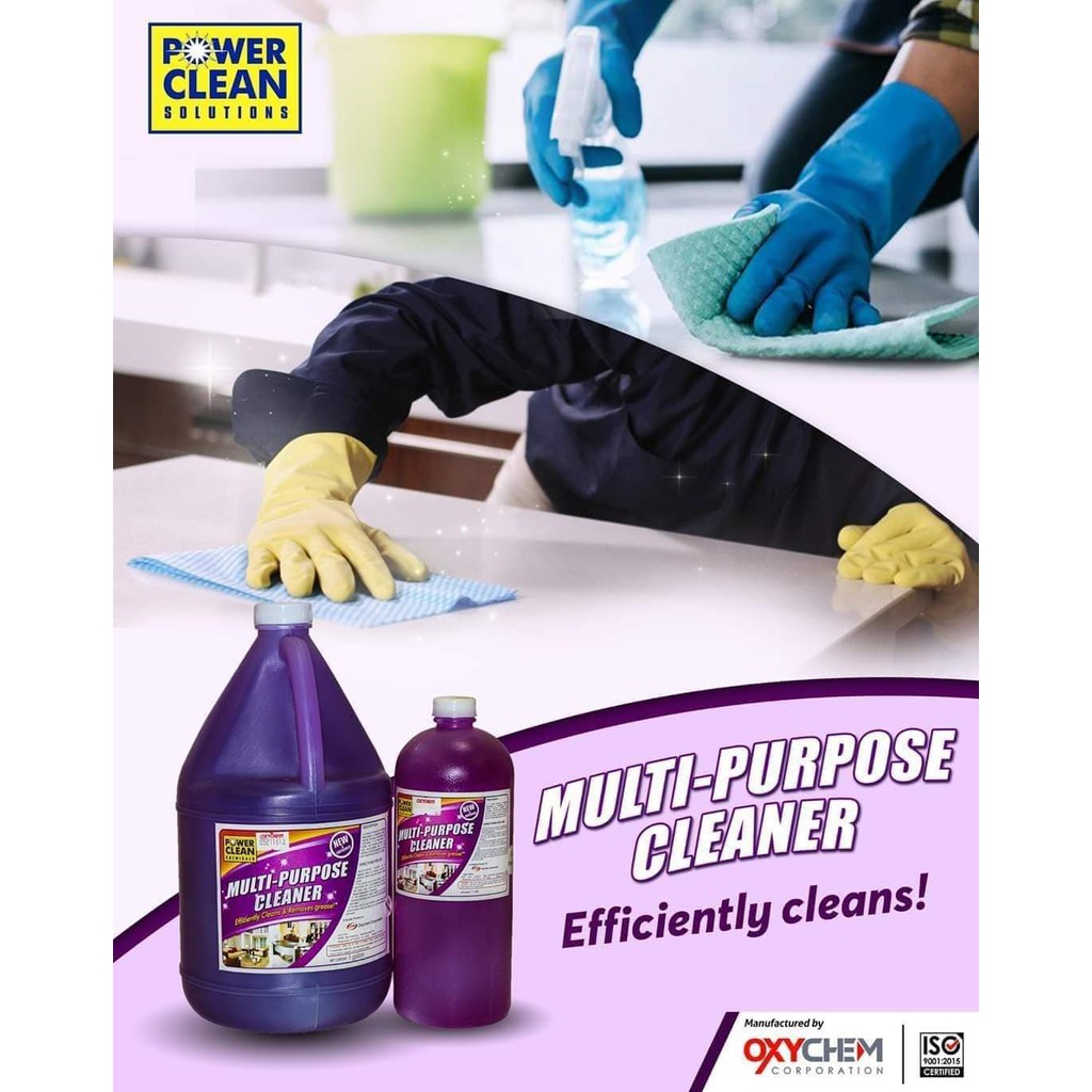 POWERCLEAN Multi-Purpose Cleaner LITER | Shopee Philippines