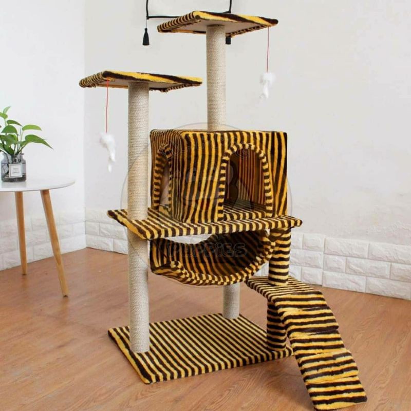 High-Rise Cat Climbing Tree House Tower Condo | Shopee Philippines
