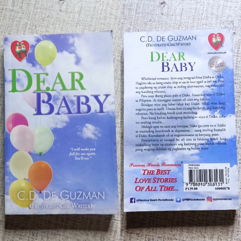 Dear Baby by C.D. De Guzman (384 pages) | Shopee Philippines