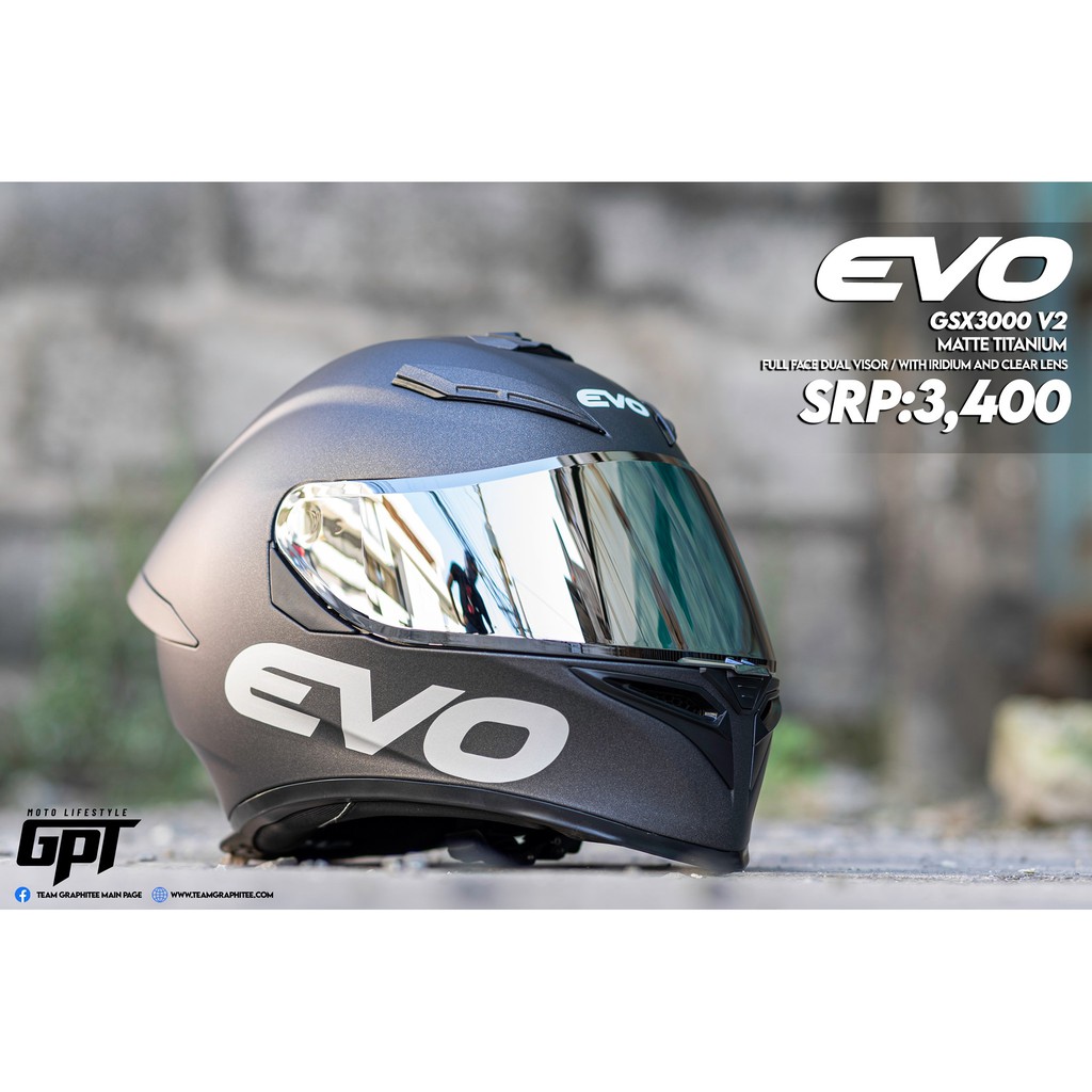 EVO GSX3000 V2 MATTE TITANIUM | Shopee Philippines