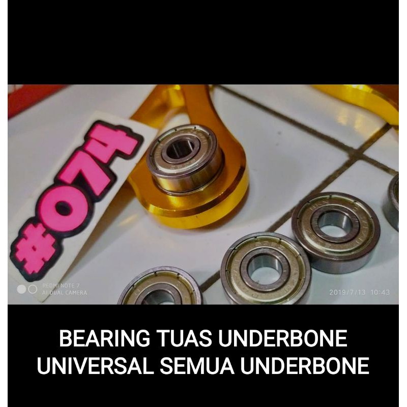 Bearing TUAS UNDERBONE BERING UNDERBON MOTORCYCLE LAHER FOOTSTEP ...