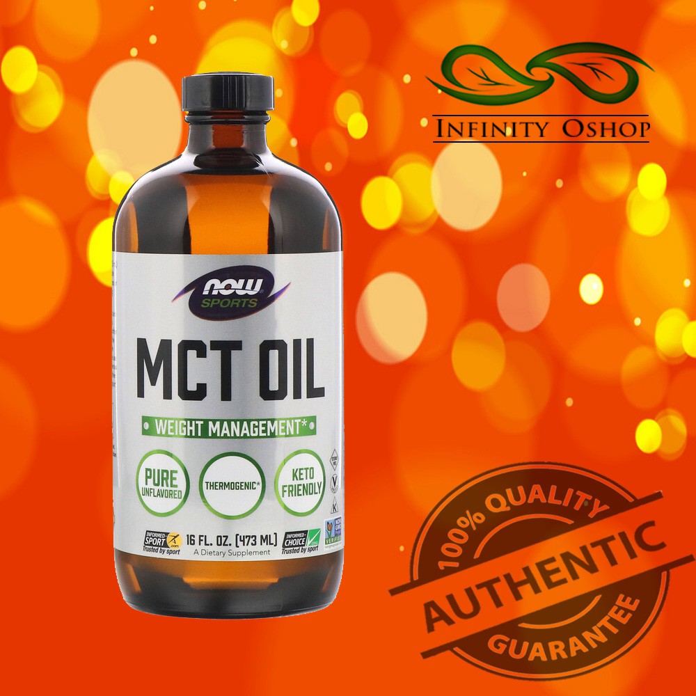 Now Foods, Sports, MCT Oil, Pure, 16 fl oz (473 ml) | Shopee Philippines