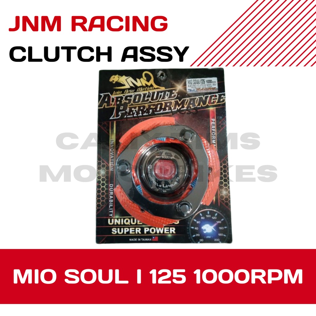 JNM RACING CLUTCH ASSY MIO SOUL I 125 1000RPM | Shopee Philippines