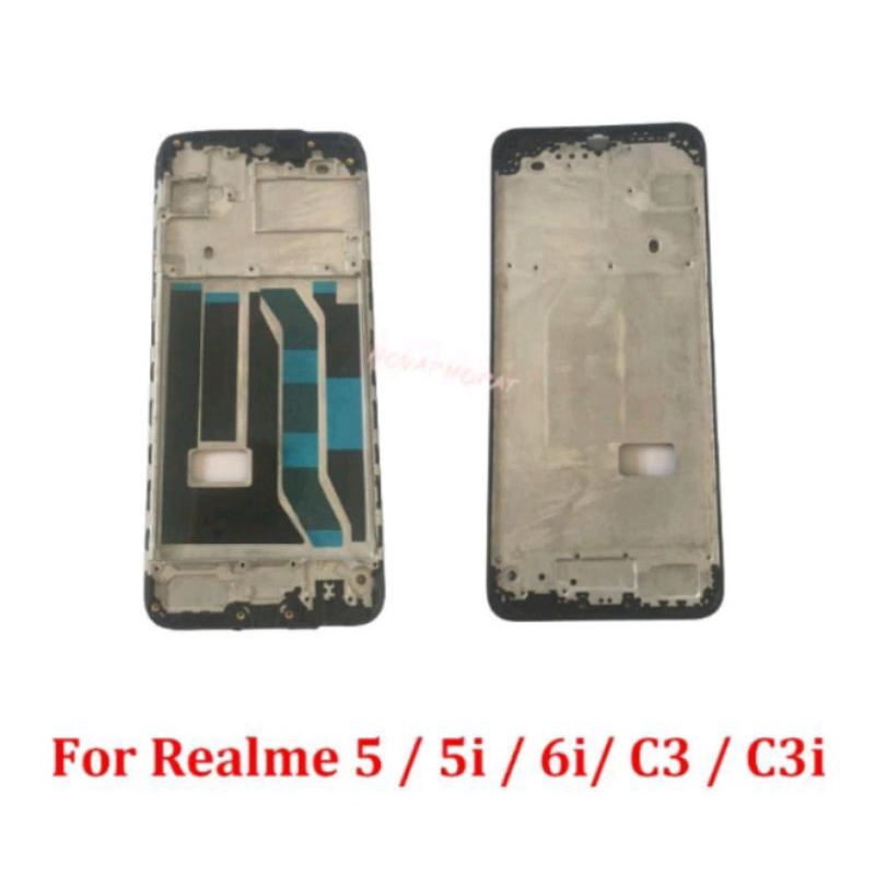 realme 5 / 5i / 6i / c3 / c3i middle frame bezzel lcd frame with ...
