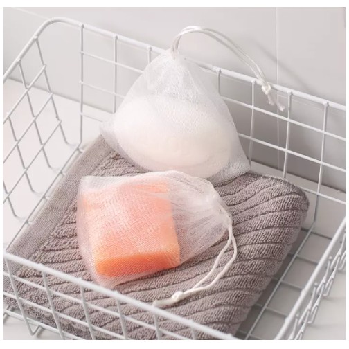 1pc Mesh Soap Bag Mesh Foaming Net Soap Sack Bags Soap Handmade Soap ...