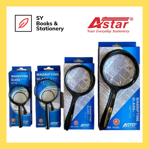 ASTAR Magnifying Glass / Magnifier / Kanta Pembesar / 放大镜 65/75/100mm ...