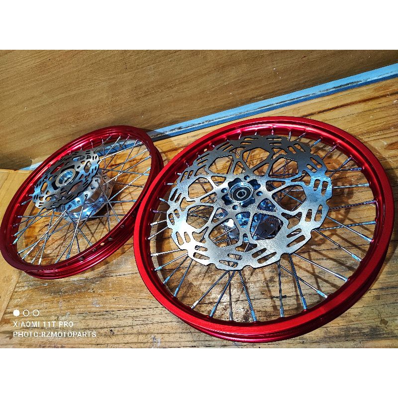 RIMSET RAIDER150 RED BIG DISC (THAILAND) | Shopee Philippines