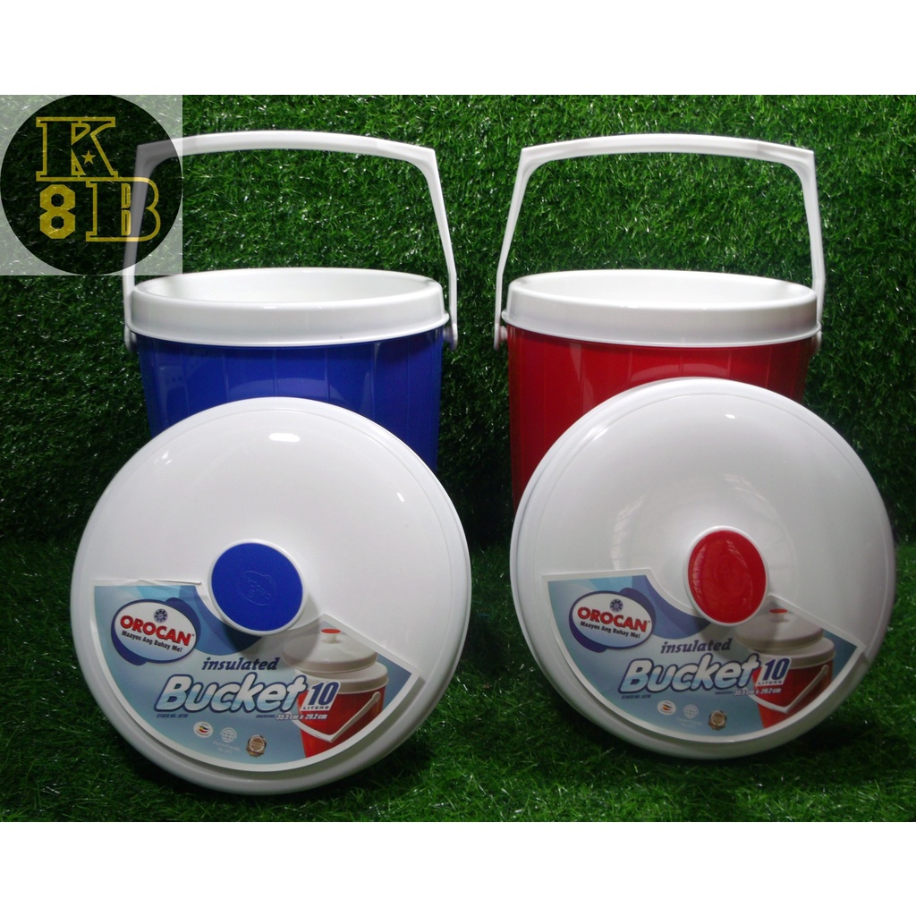 #9310 Water Jug Insulated Bucket 10 Liters (CHOOSE COLOR) | Shopee ...