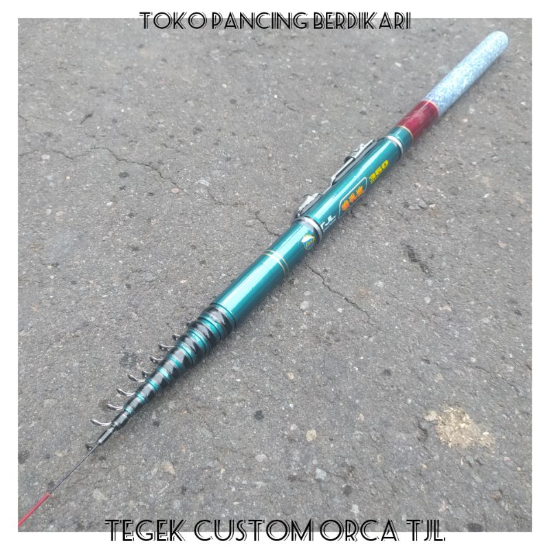Orca TJL Custom Modif Fiber Tile Rod | Shopee Philippines
