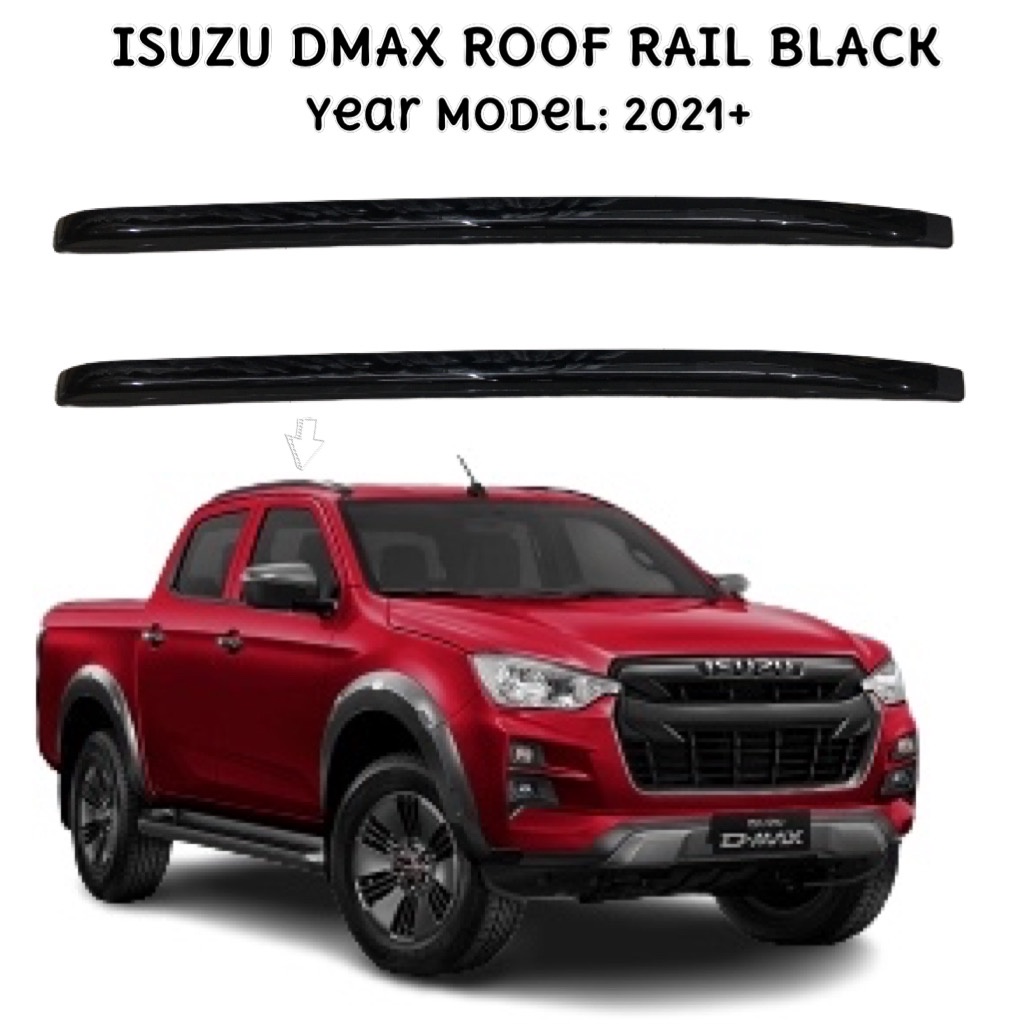CAOS ISUZU D-MAX 2021+ Roof Rail Rack Carrier Bars Car Exterior ...