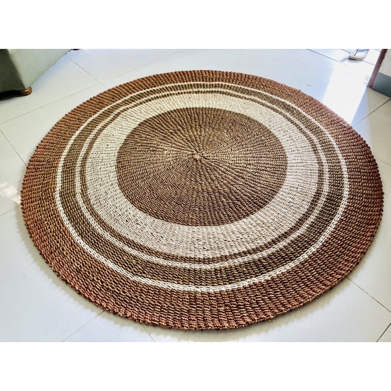 Handmade Native Abaca Boho Rug / Carpet 3-6ft | Shopee Philippines