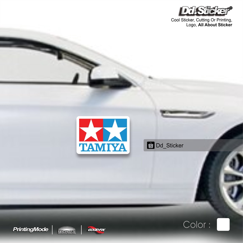 Tamiya Logo Decal Vinyl Car Door | Sticker Printing | Shopee Philippines