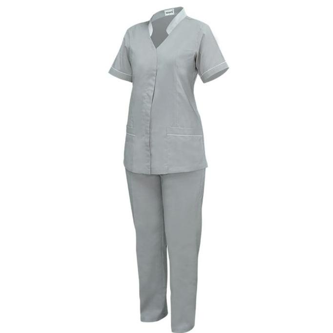 Scoora Freya Nanny Uniform Dusty Gray Nurse Uniform Ash Nurse Uniform ...