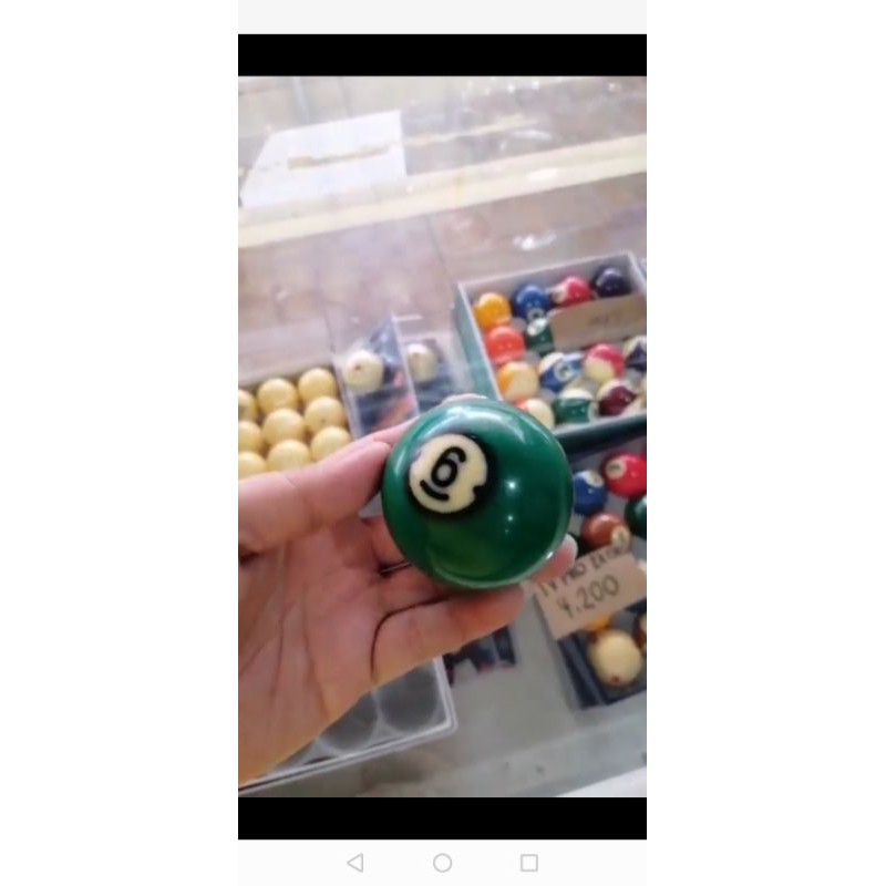 USED ORIGINAL BILLIARD BALLS ( BALL #1 TO #15) / ORIGINAL/ BILLIARD ...