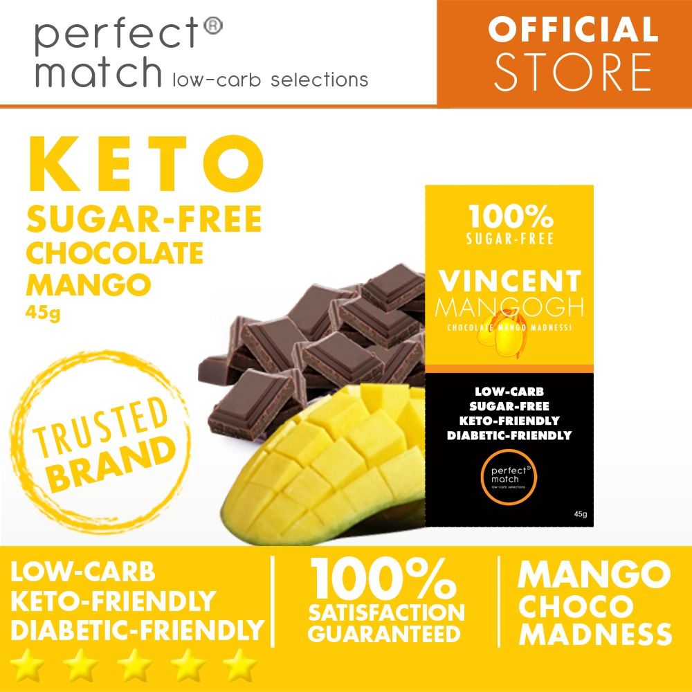PerfectMatch Low-carb® l Keto Sugar-Free Chocolate Mango I Vincent ...