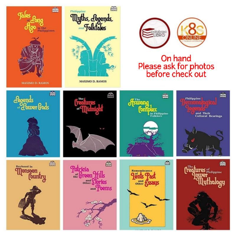 Philippine mythology by maximo d ramos books | Shopee Philippines