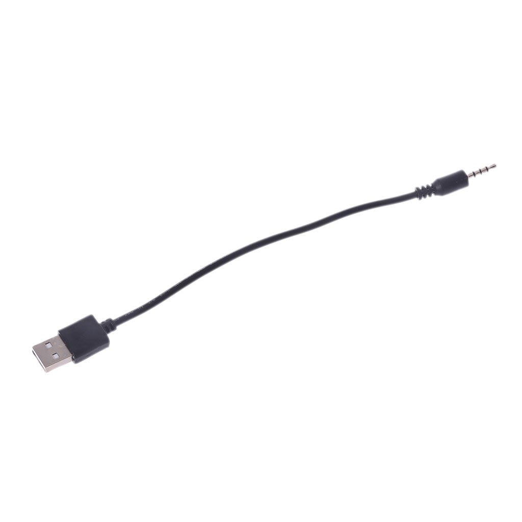USB Male to 3.5mm Audio Stereo Headphone Jack Plug Cable For MP3 MP4 ...