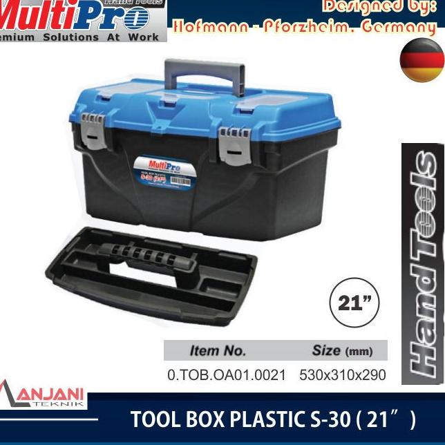 【New product】Tool BOX Plastic 21 INCH MULTIPRO S-30 TOOLBOX KIT TRAY ...