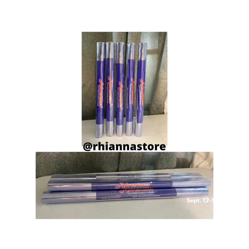 Adventure Plastic Cover 10”, 13.5”X5m* Cut-Size Plastic Cover | Shopee ...