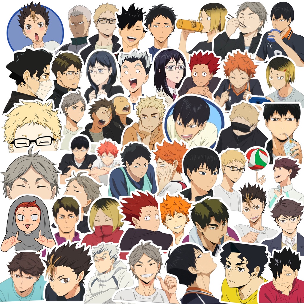 Haikyuu Anime Sticker Pack (45pcs) | Shopee Philippines
