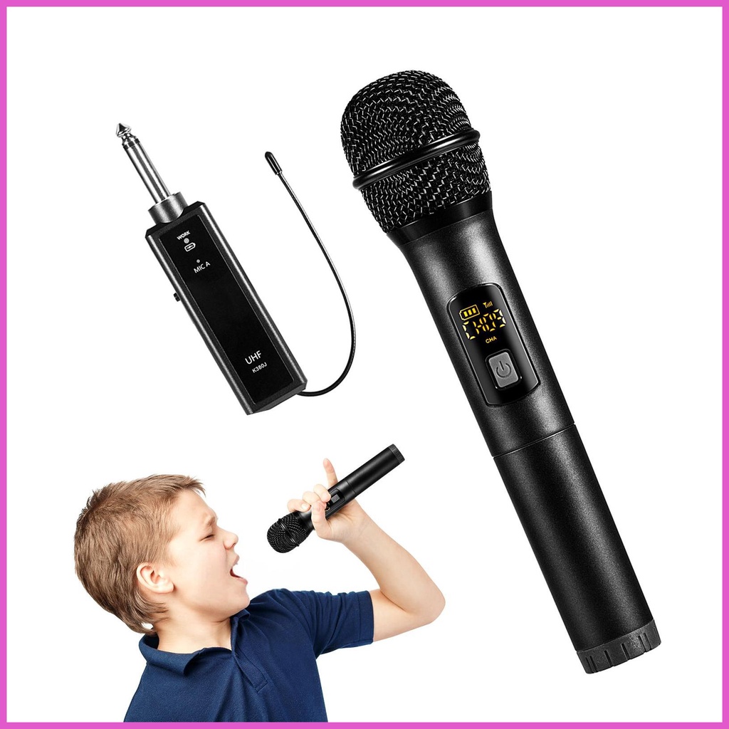 Metal Wireless Microphone Metal Cordless Wireless Microphone Metal ...