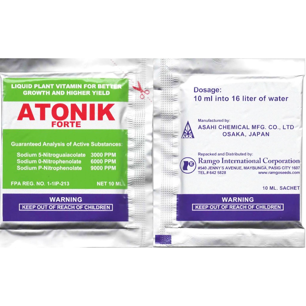 ATONIK FORTE Liquid Plant Vitamin For Better Growth And Higher Yield ...