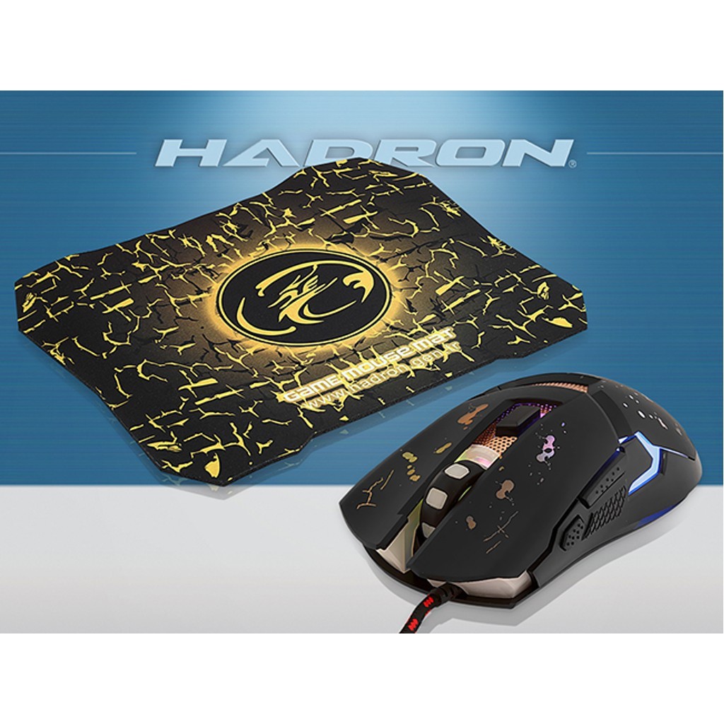 Hadron HD-G7/G8/G10 Mouse Pad and Gaming Player Mouse | Shopee Philippines