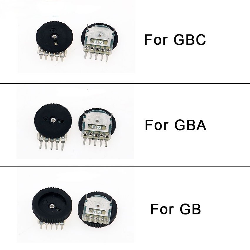 2 x For GB Classic GBA GBC Volume Switch Replacement GameBoy Advance ...