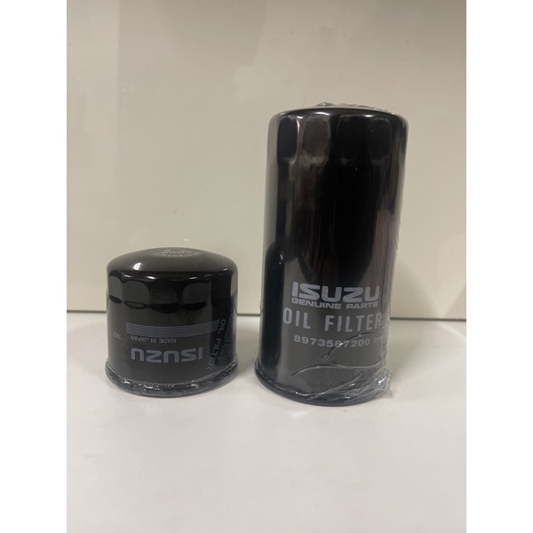 Genuine Isuzu Oil Filter Set for Isuzu Trooper 4JX1 Engine (Set of 2 ...