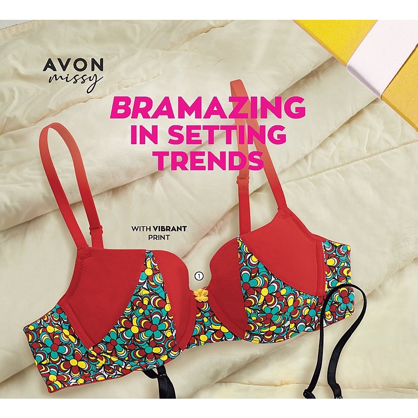 AVON MISSY UNDERWIRE BRA COLLECTION (Caddy, Karli, and Paula) | Shopee ...