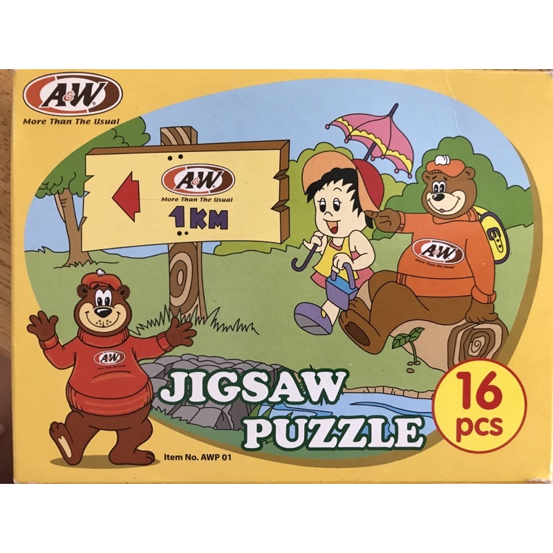 A&W Jigsaw Puzzle (16pcs) | Shopee Philippines