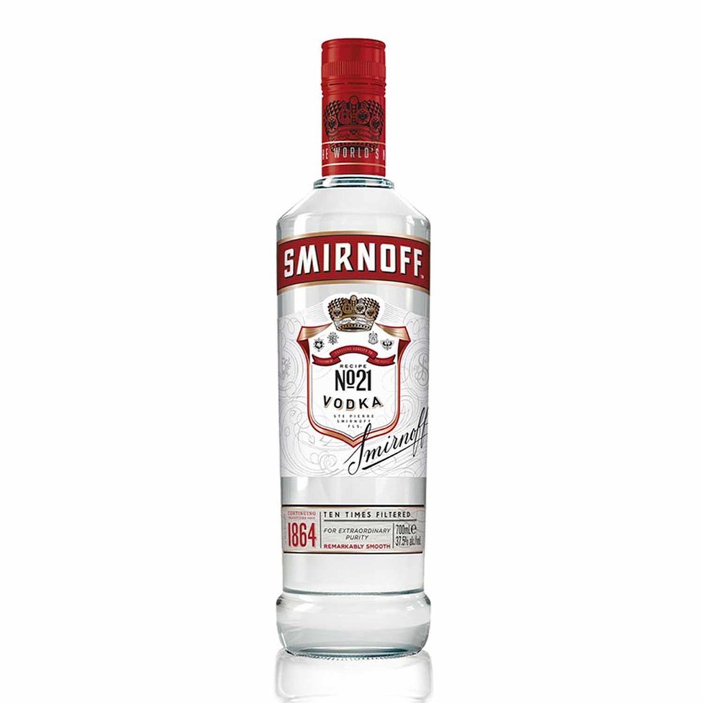 Smirnoff No. 21 Red Label Vodka 700ml | Shopee Philippines