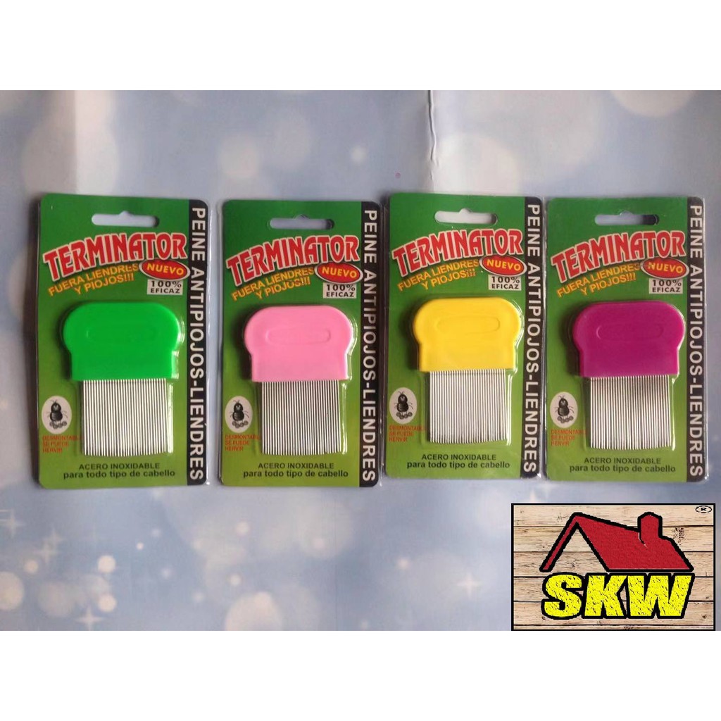 Magic Suyod Round Stainless Needle Head Lice Flea Cootie Remover ...