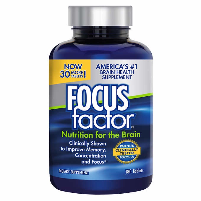 180 tablets FOCUS Factor Nutrition for the Brain + Complete ...