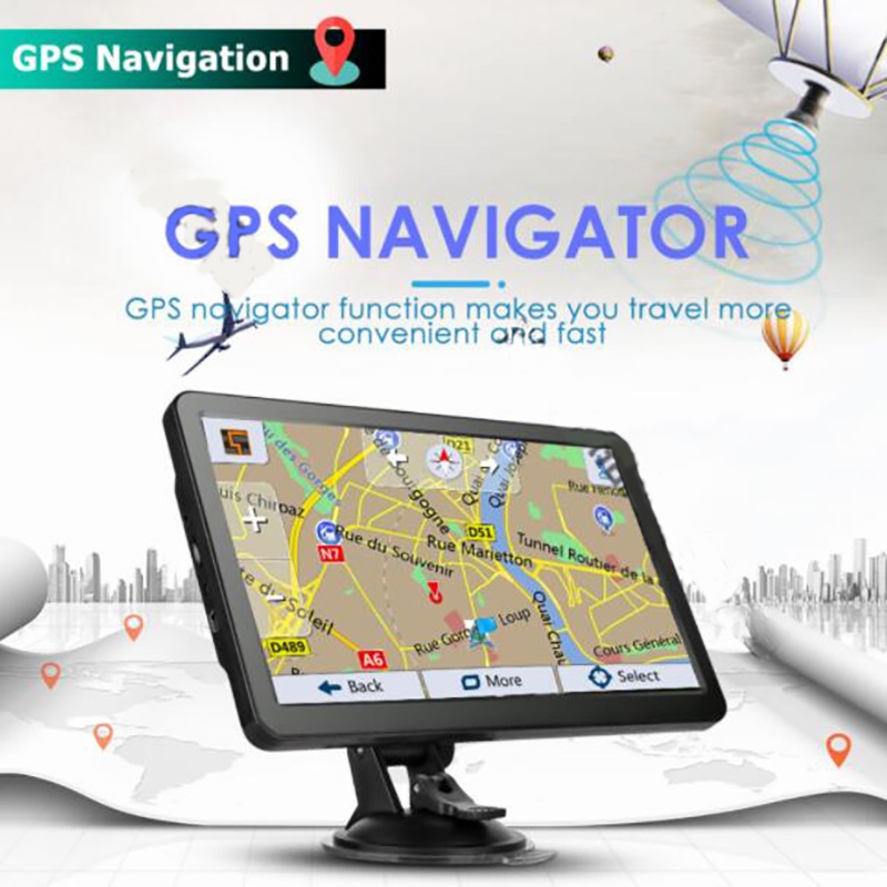 New 7'' Car Truck Sat Nav GPS Navigation 8GB Europe Maps Touch Screen ...